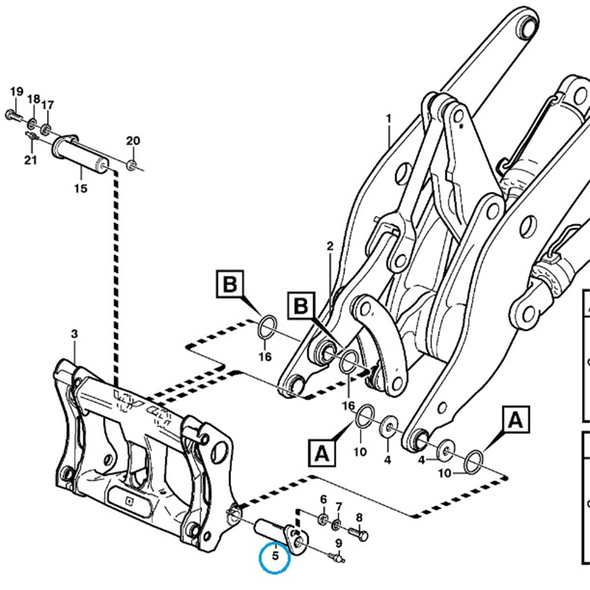 STK-FR5759 ATTACHMENT PIN A/N 11015759