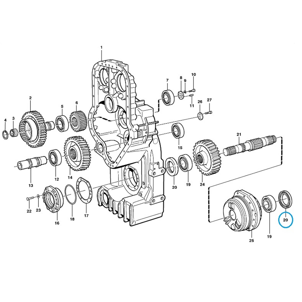 STK-SE3132 SEALING RING A/N 11103132
