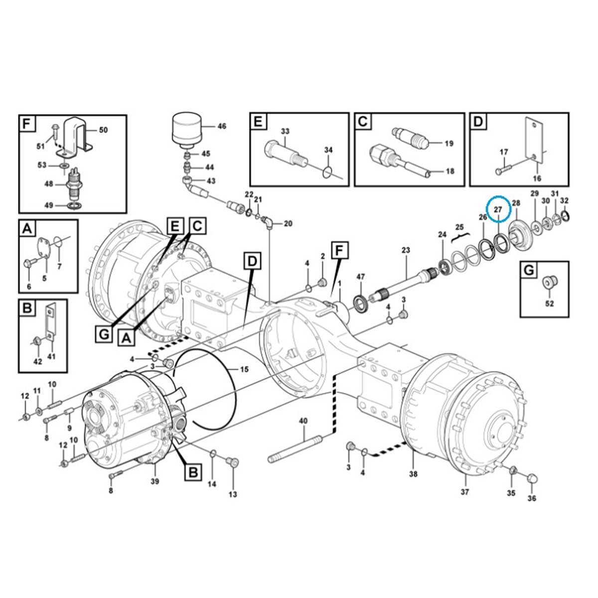 STK-SE3132 SEALING RING A/N 11103132