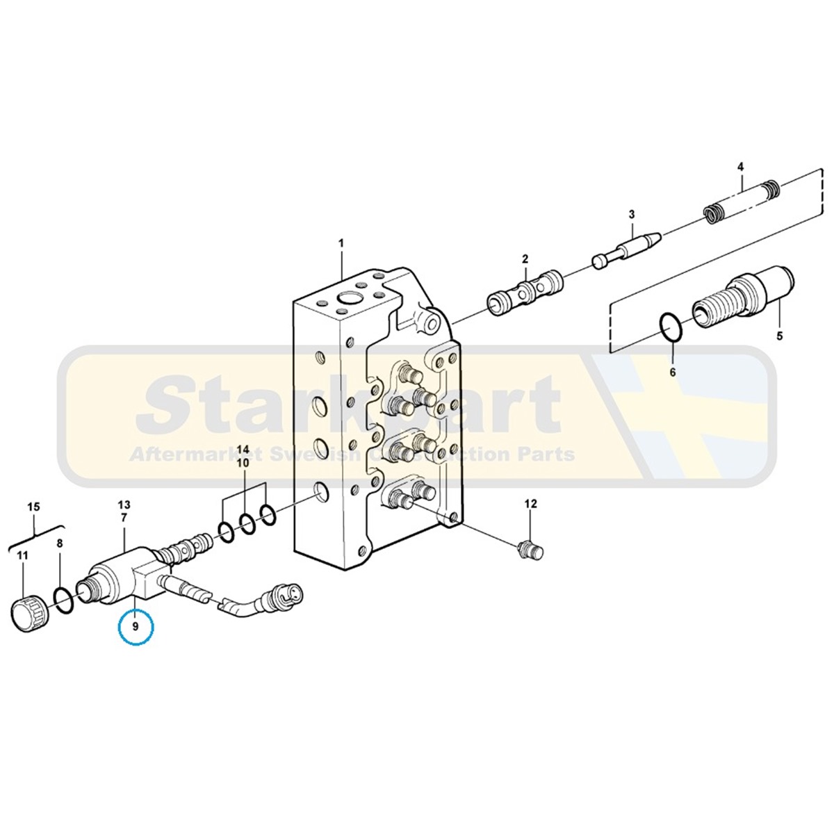 STK-EL5493 SOLENOID COIL A/N 11705493