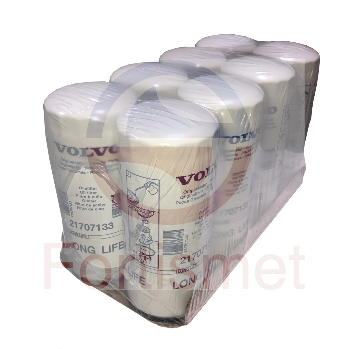 VOLVO VOE21707133 LONG-LIFE OIL FILTER PACK OF 8