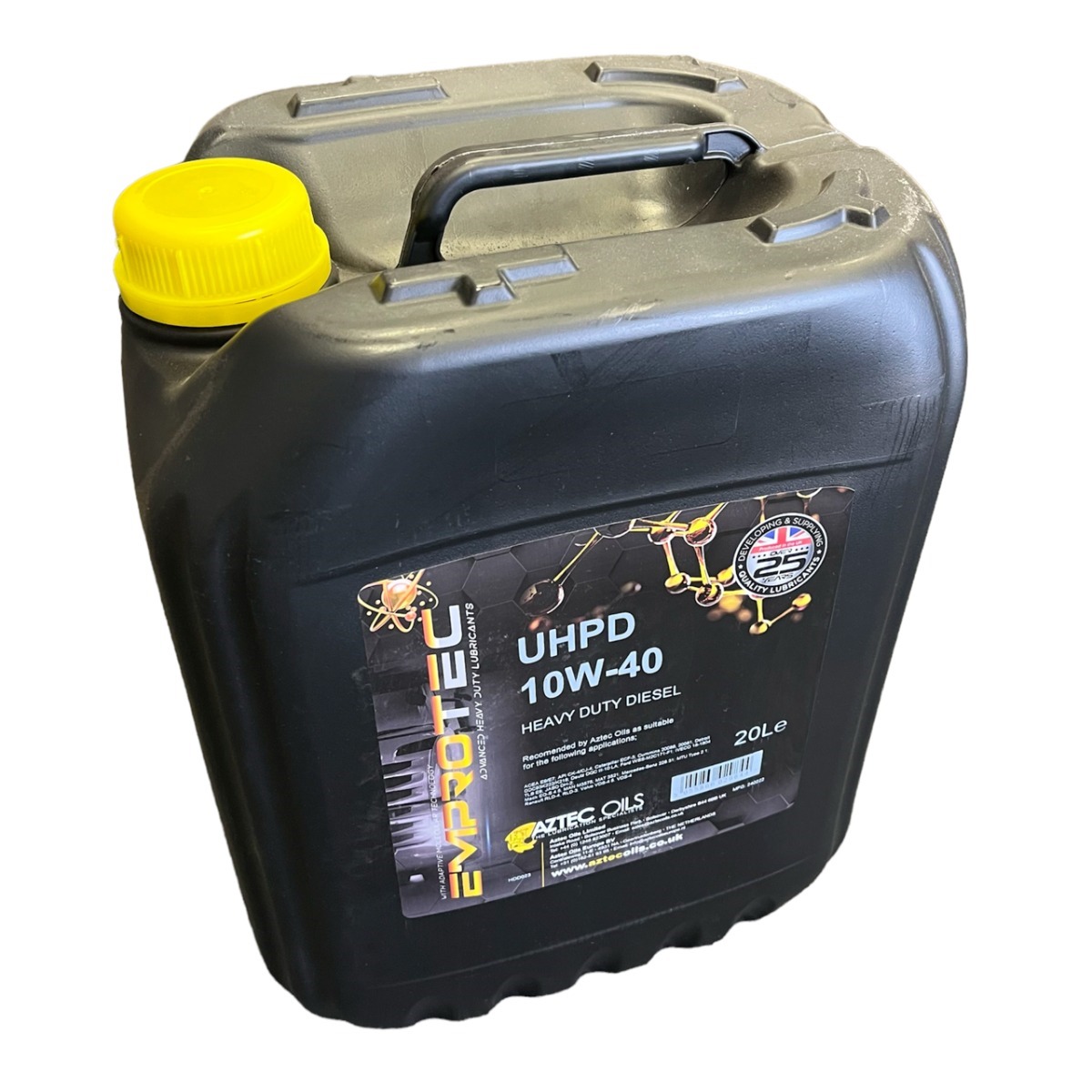AZTEC UHPD 10W-40 E7/E9 HEAVY DUTY DIESEL ENGINE OIL 20 LITERS