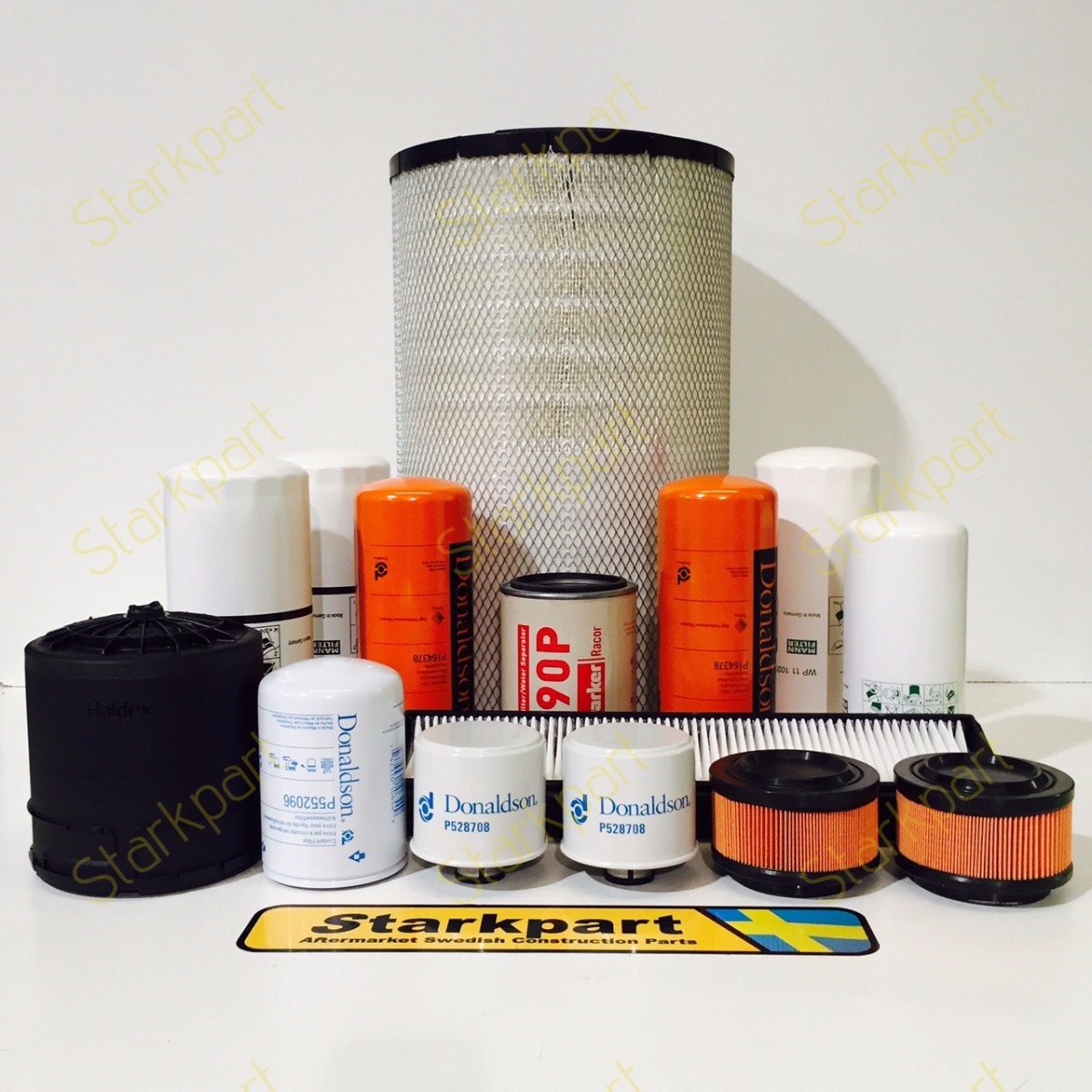 VOLVO A25D 500HR SERVICE KIT SERIAL NUMBER UP TO V12999